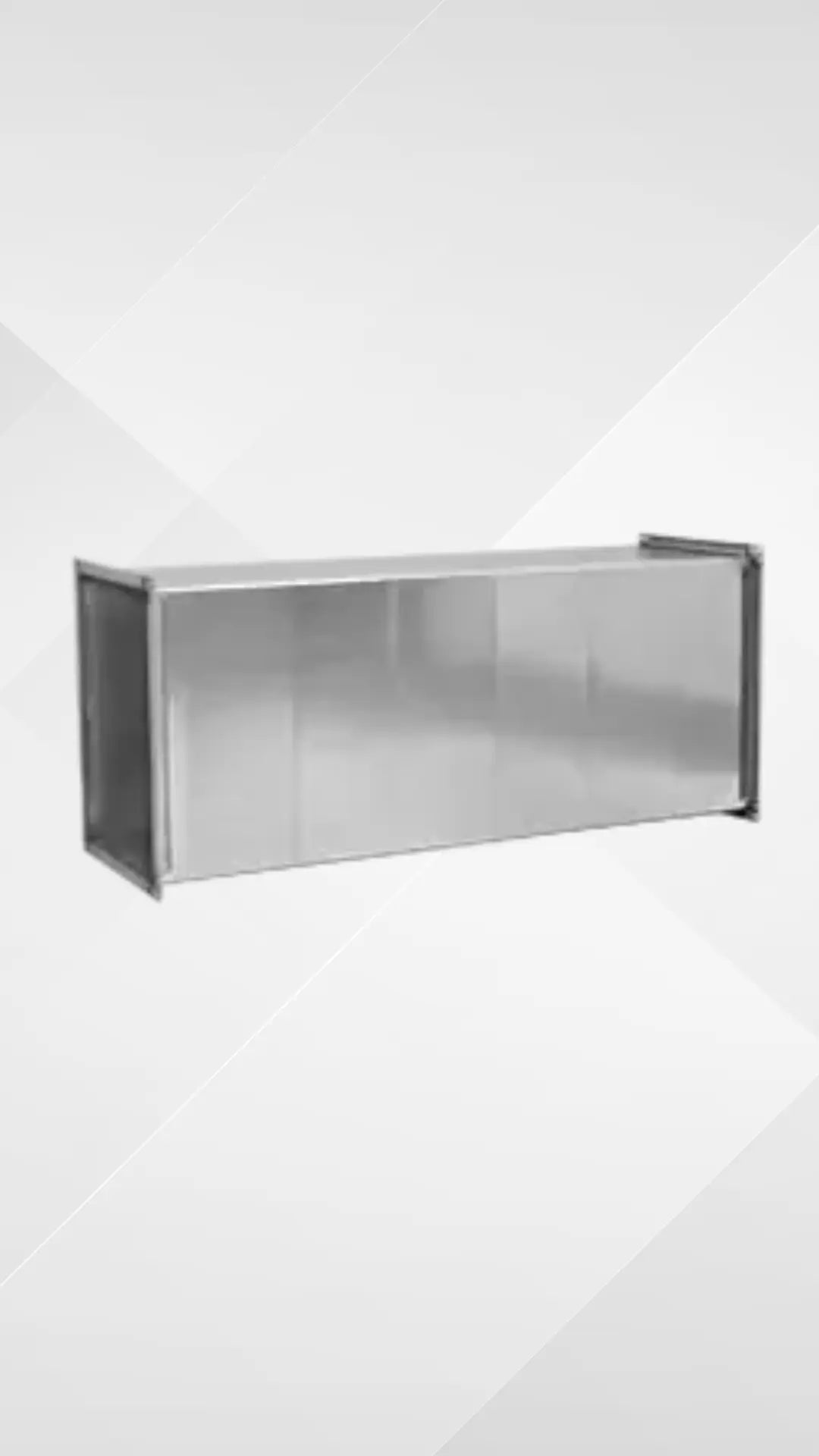 Gaine Rectangulaire - acier galvanisé - Gerico Industry